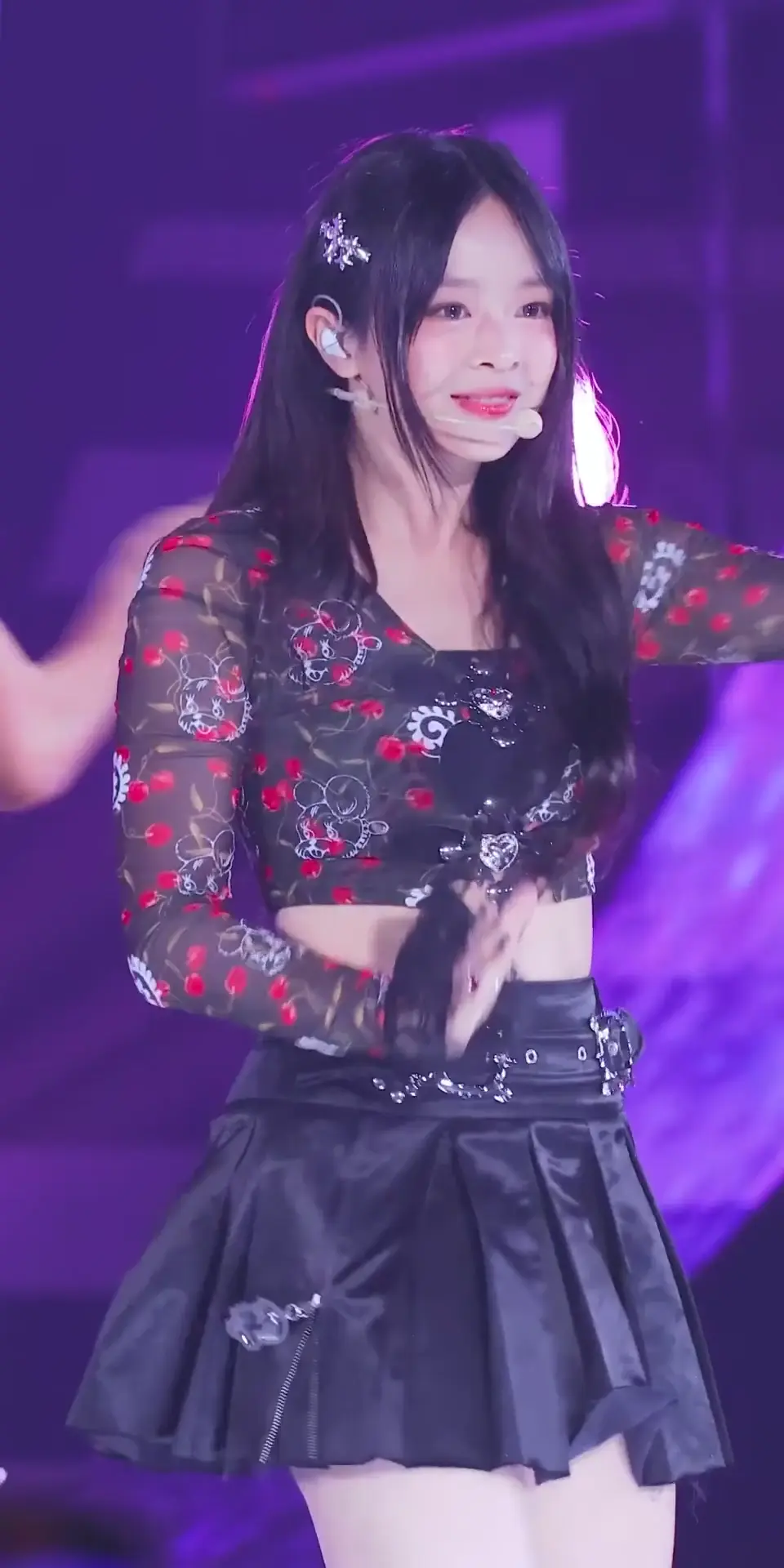 가죽 치마 바이커쇼츠 뉴진스 하니 - 유저방송 - 엠봉