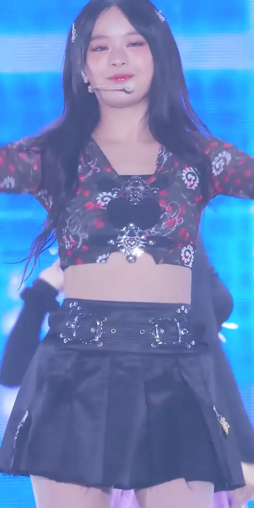 가죽 치마 바이커쇼츠 뉴진스 하니 - 유저방송 - 엠봉