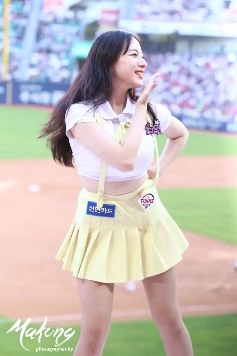 하지원 치어리더 노란 멜빵 테니스 치마 - 모두의 광장 - 엠봉